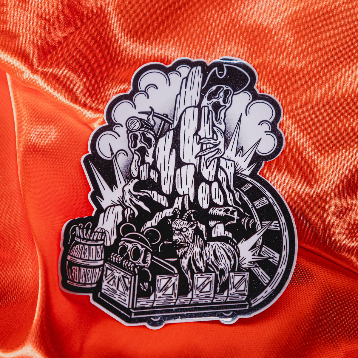 Ghosts of the Wild Frontier - Sticker – GLADRACKET